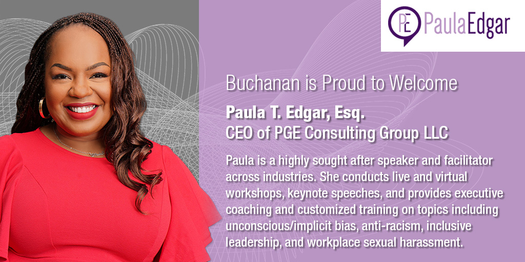 Firm-Wide Implicit Bias Workshop with Paula Edgar, Esq. | Buchanan ...