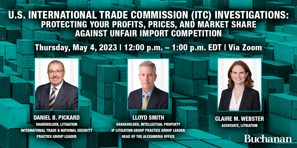 U.S. International Trade Commission (ITC) Investigations: Protecting ...